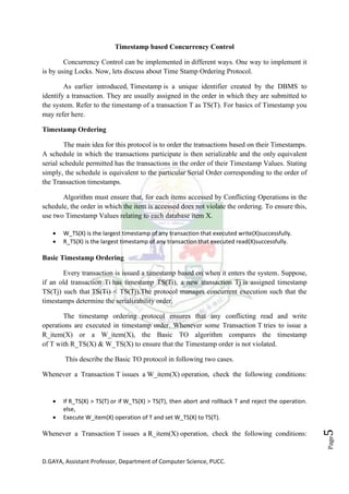 Unit 5 rdbms study_material | PDF