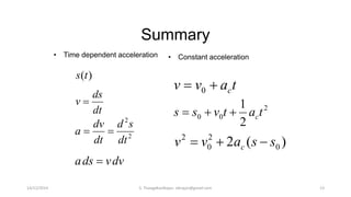 Unit 5 rigid body dynamics | PPTX