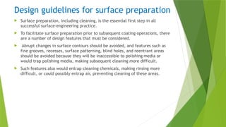 Unit 5 Surface engineering in metallurgical engineering | PPTX