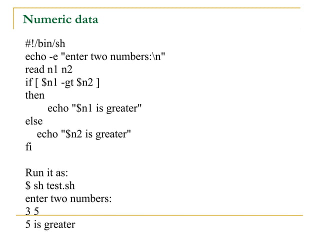 Shell Scripting | PPT