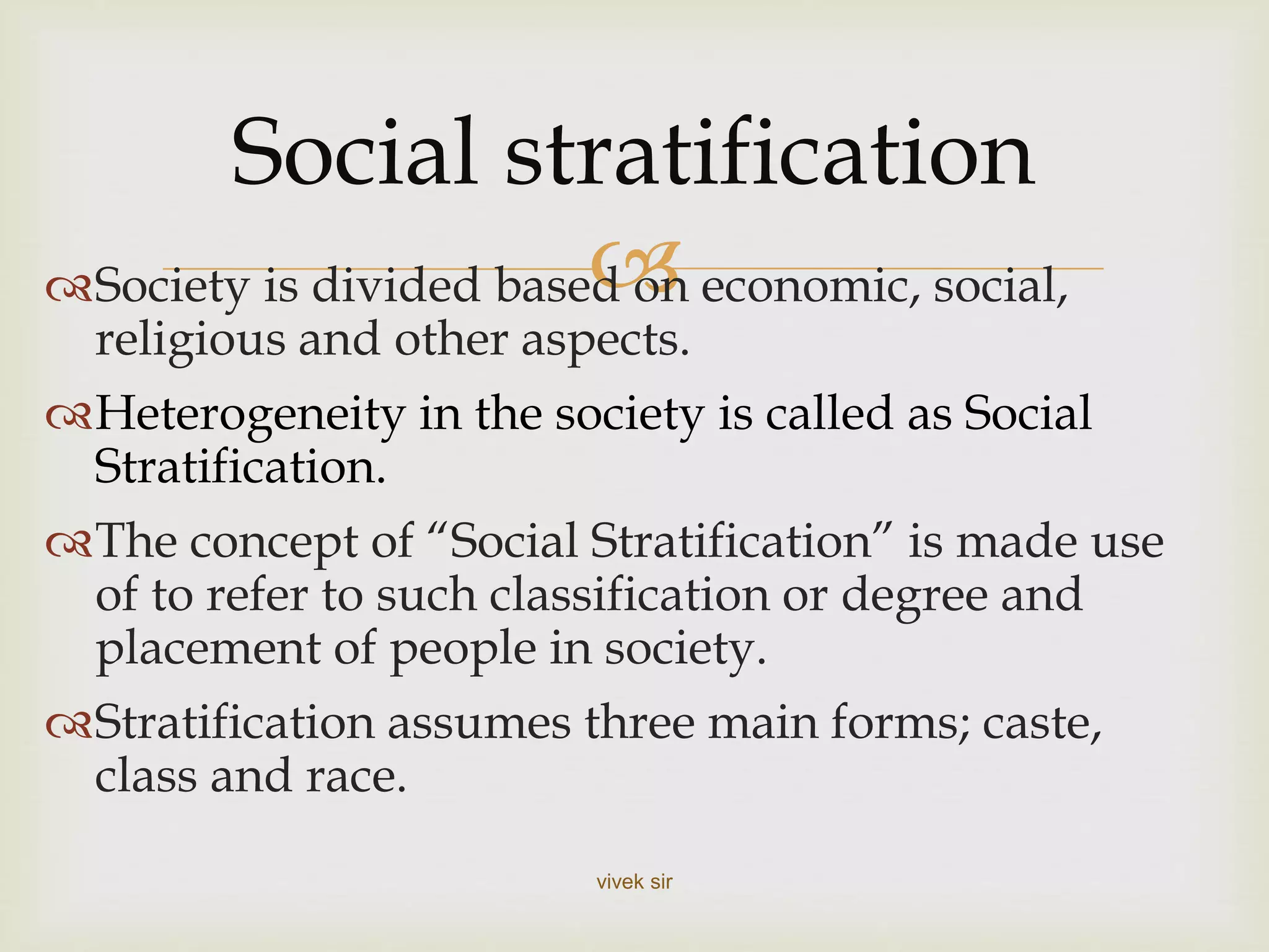 UNIT 5 socialstratification.ppt