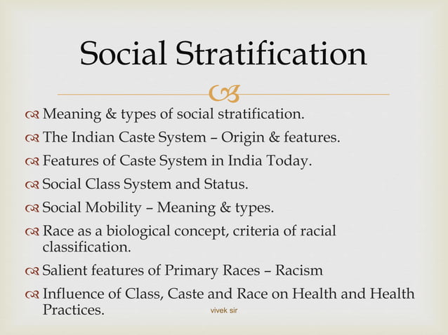UNIT 5 socialstratification.ppt