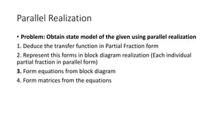 Unit 5 state space analysis | PPTX