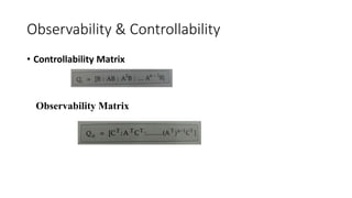 Unit 5 state space analysis | PPTX