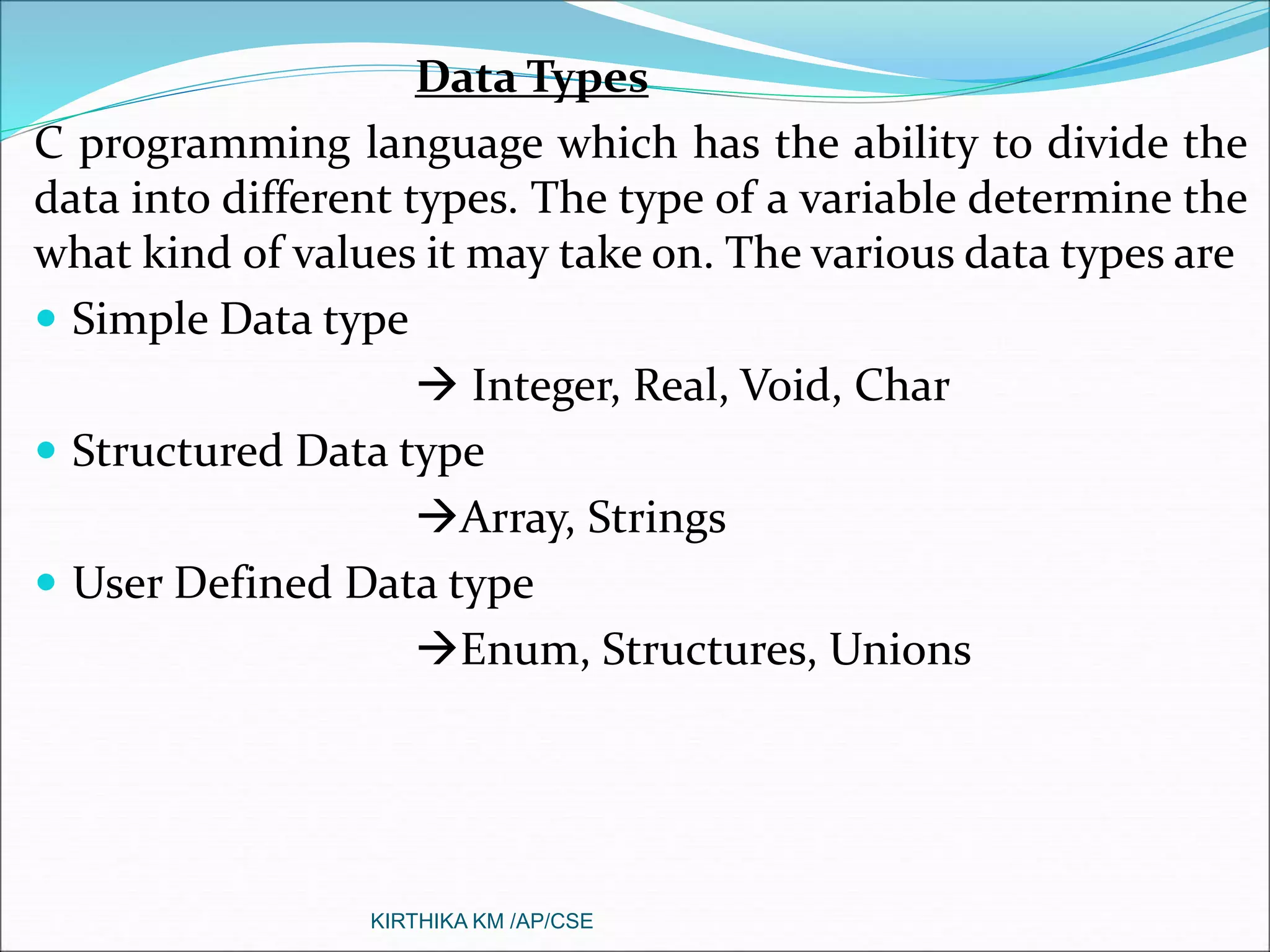 Unit 5 structure and unions | PPT | Programming Languages | Computing