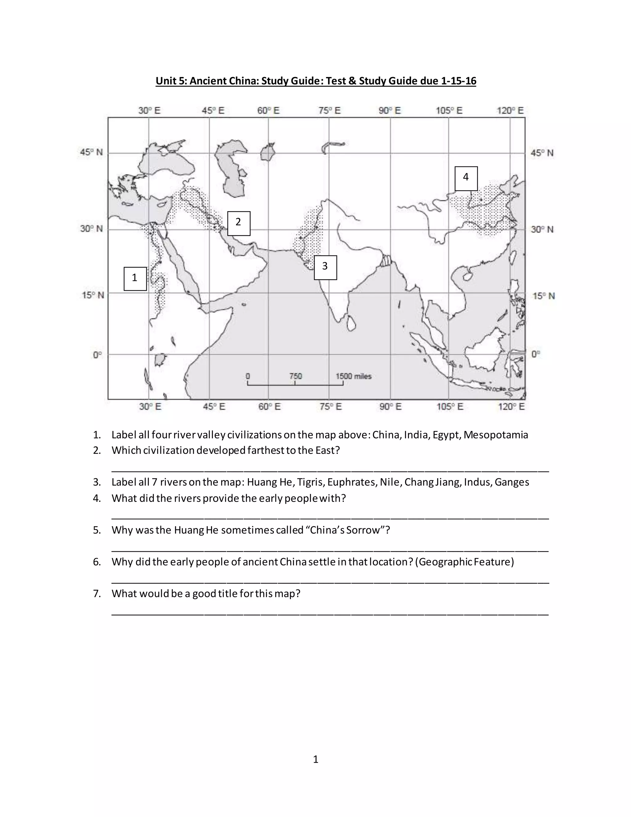 Unit 5 study guide | DOCX