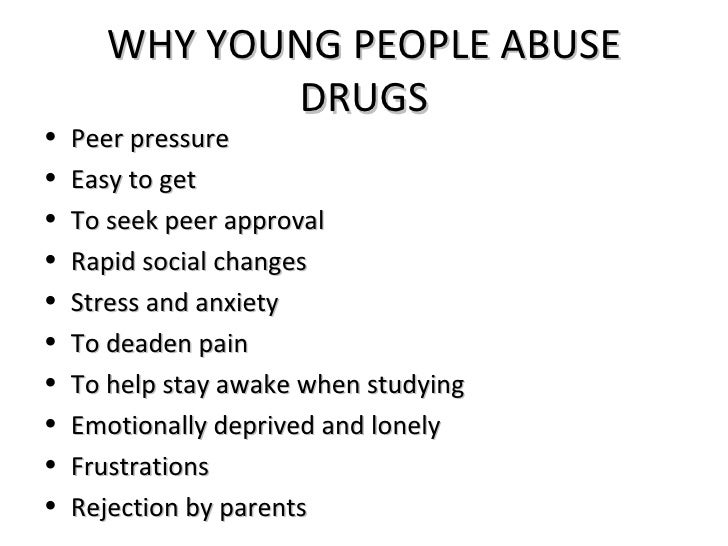 Unit 5 substance abuse and young people