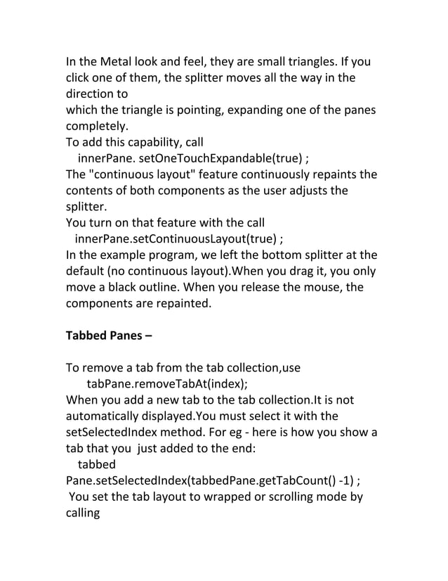 Unit 5 swing & TREES | PDF | Programming Languages | Computing