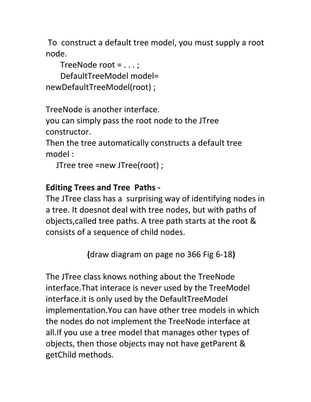Unit 5 swing & TREES | PDF | Programming Languages | Computing