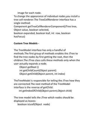 Unit 5 swing & TREES | PDF