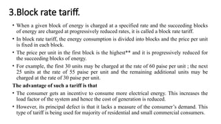UNIT5_Tariff & of utilisation of electrical energy | PPTX