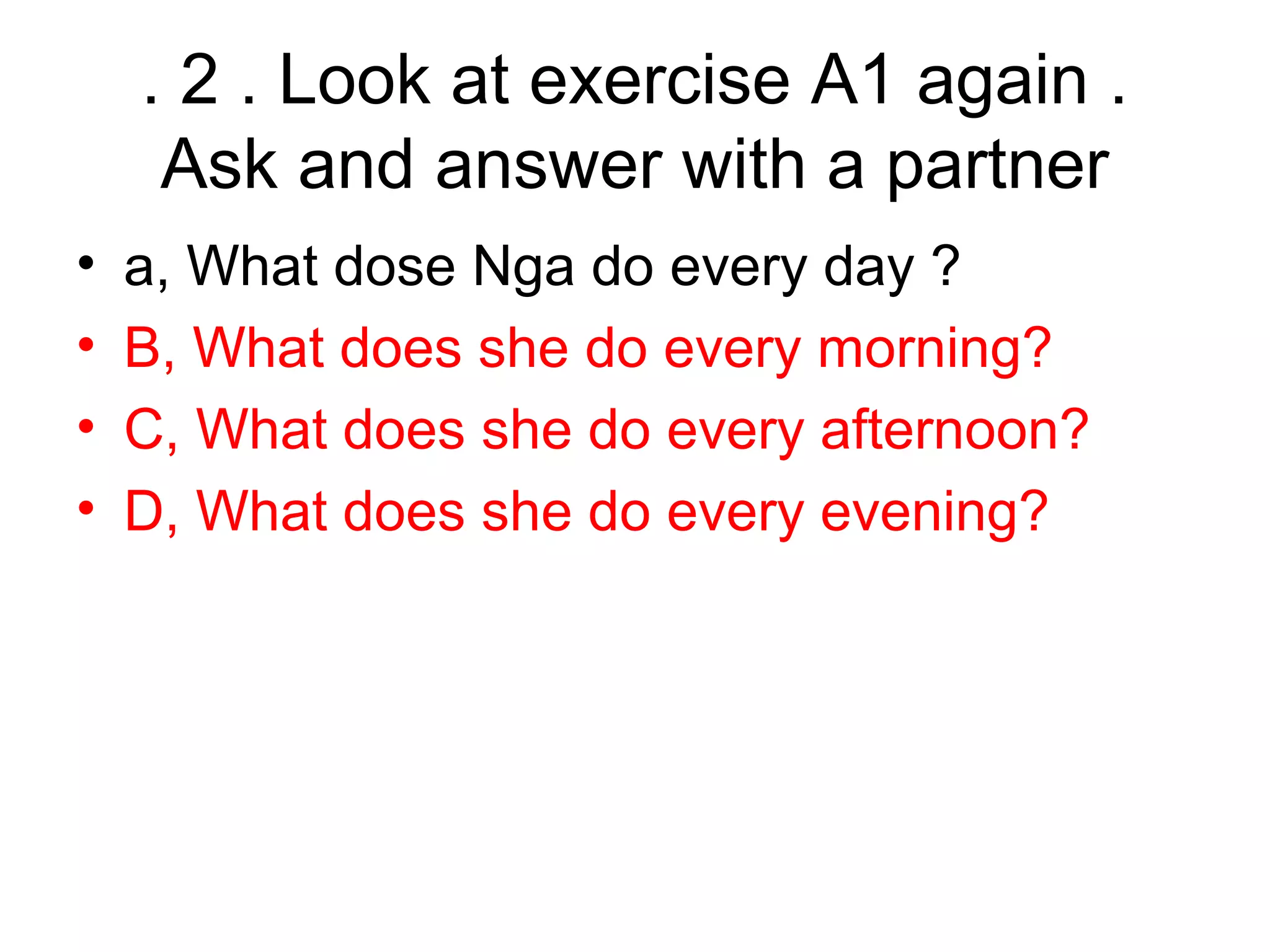 Unit 5 things i do | PPT