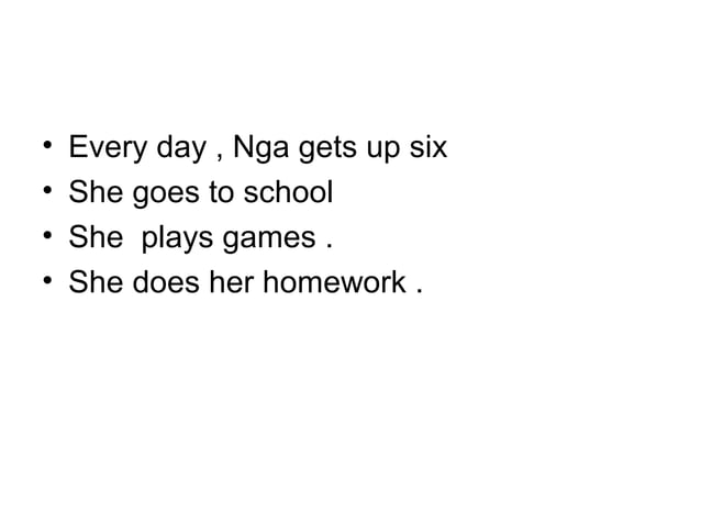 Unit 5 things i do | PPT