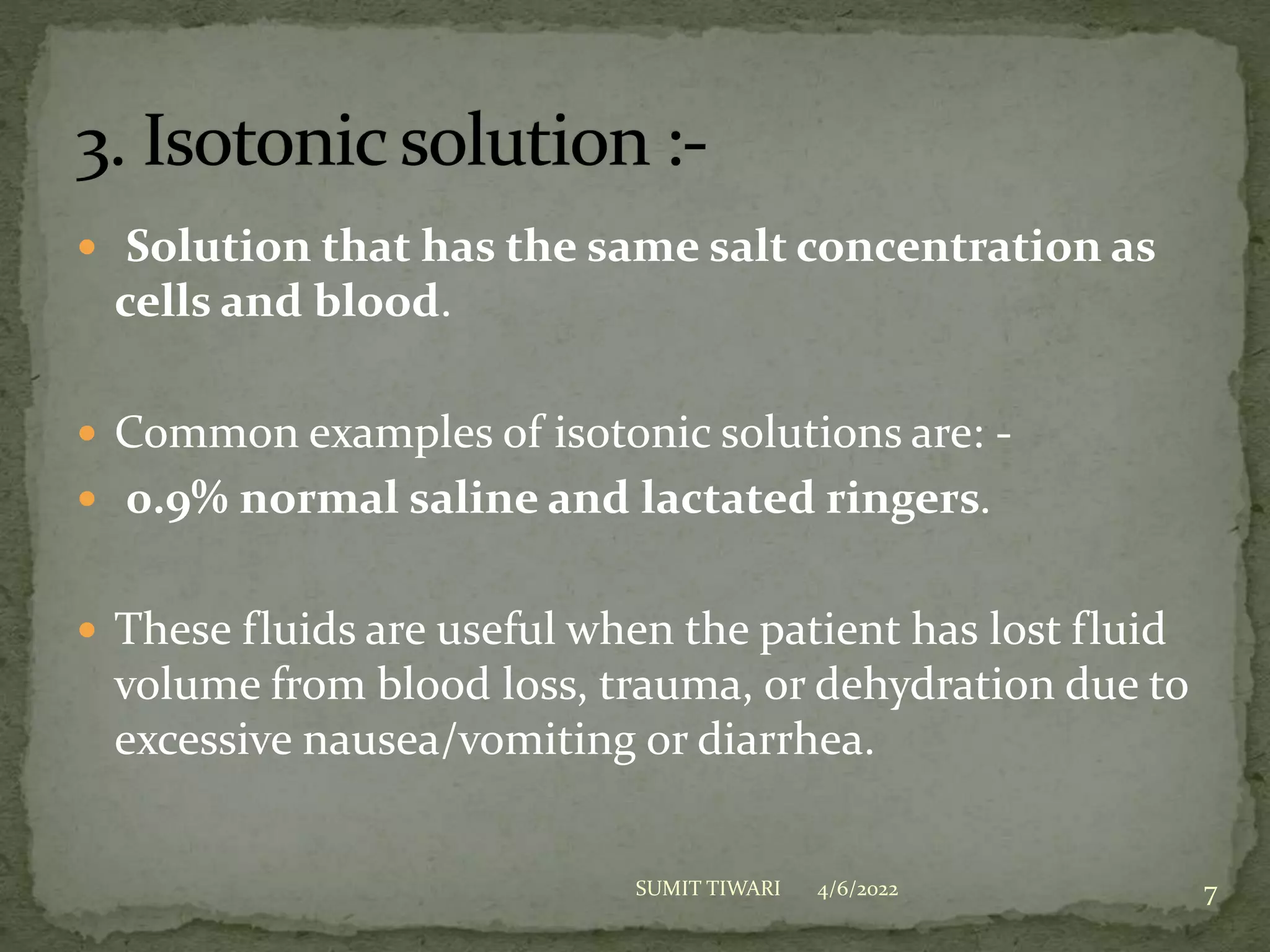 UNIT 5TH - pH, buffers and Isotonic solutions | PPTX