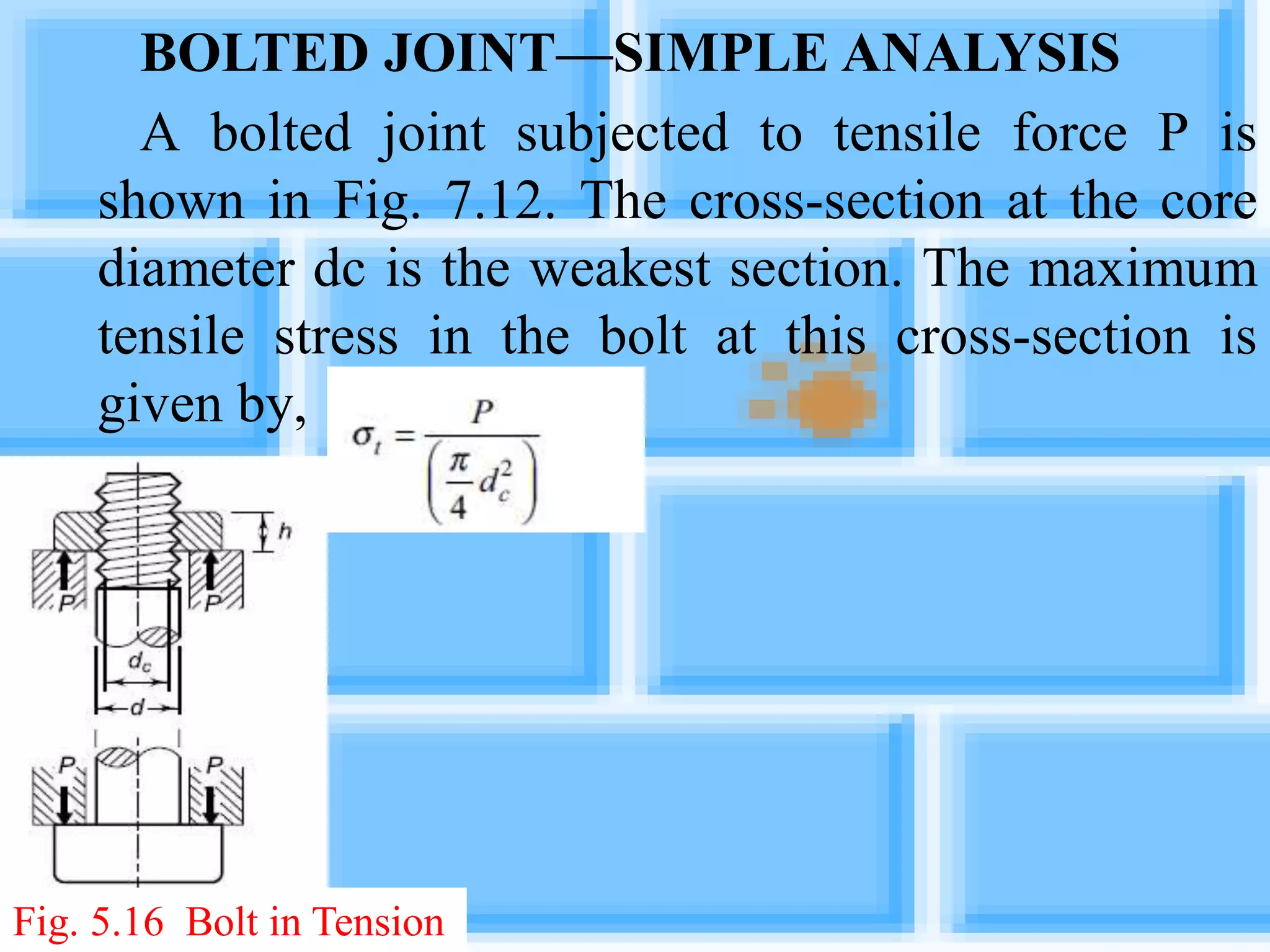 Unit 5 threaded joint | PDF