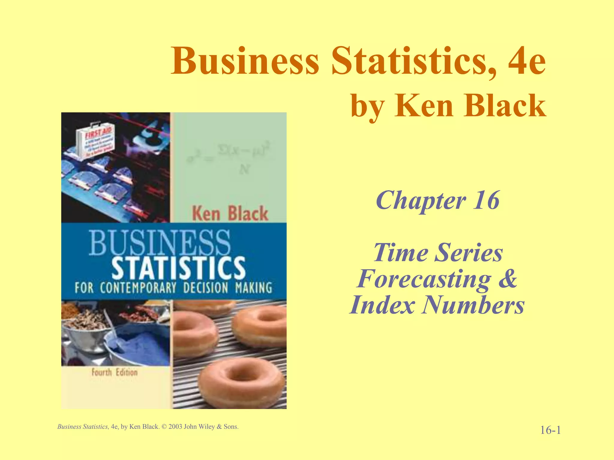 Unit5 Time Series Forecasting & Index Numbers.ppt