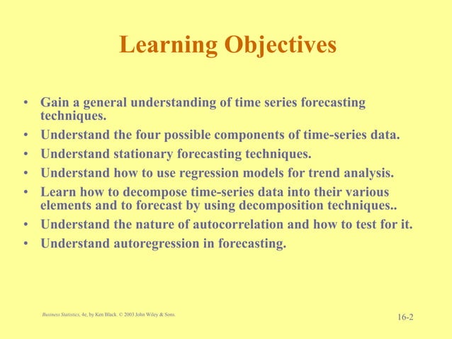 Unit5 Time Series Forecasting & Index Numbers.ppt