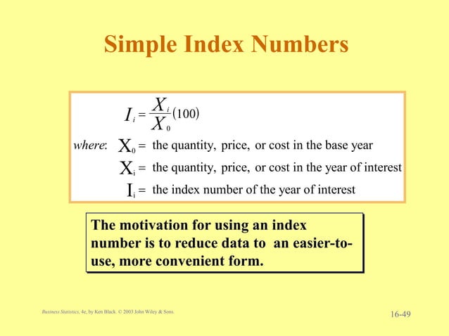 Unit5 Time Series Forecasting & Index Numbers.ppt