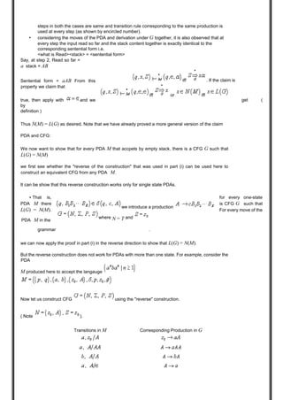 theory of computation notes for school of engineering | PDF