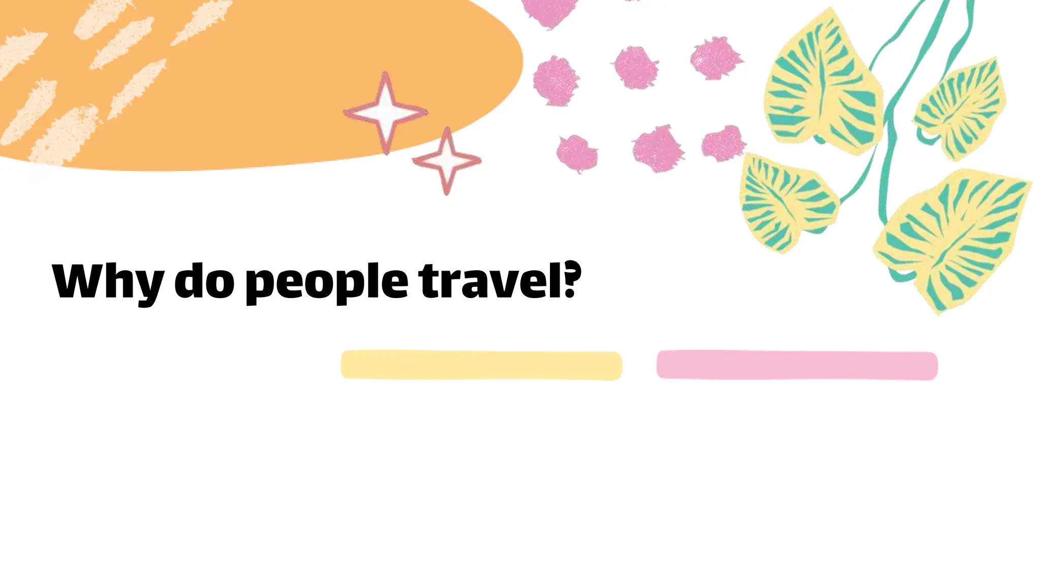 tour itinerary for students studying english for tourism | PPTX