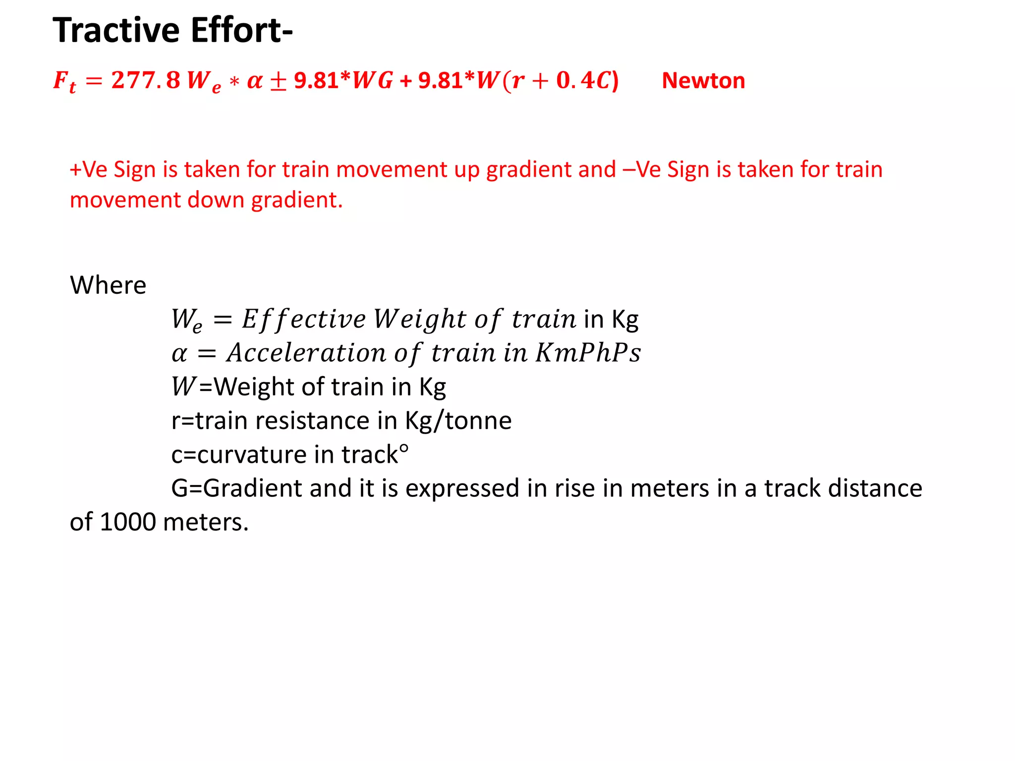 Traction Mechanics | PPTX