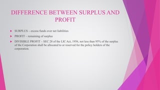 Valuation & Surplus.pptx