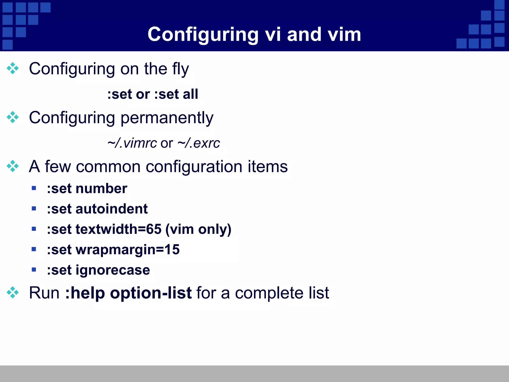 Unit 5 vim an advanced text editor | PDF