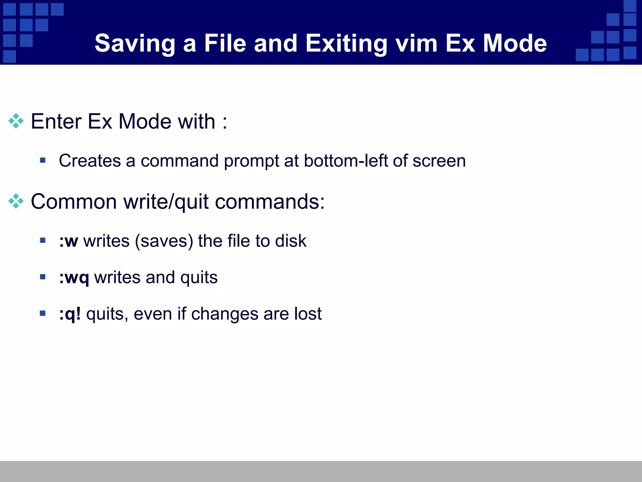 Unit 5 vim an advanced text editor | PDF