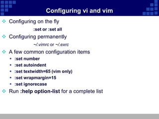 Unit 5 vim an advanced text editor | PDF