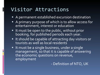 Unit 5 visitor attractions | PPT