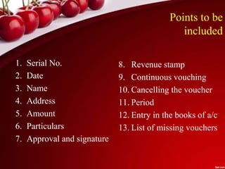 Unit 5 vouching | PPTX