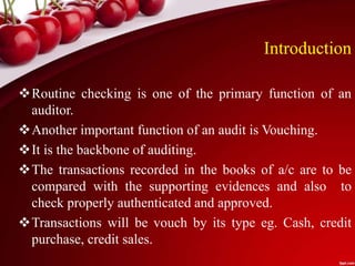 Unit 5 vouching | PPTX