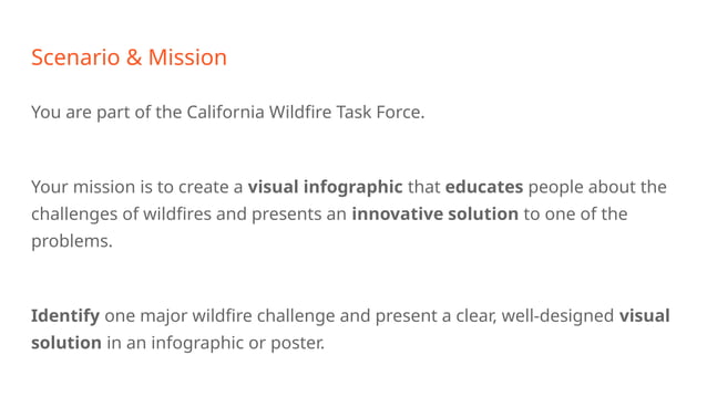 Unit 5 Wildfires: Wildfire project to make an infographic | PPT