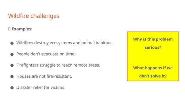 Unit 5 Wildfires: Wildfire project to make an infographic | PPT