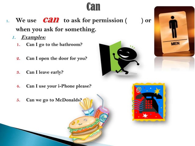 Unit 6: Can/Can't | PPT