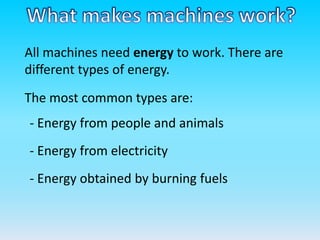 Unit 6 - Machines | PPTX