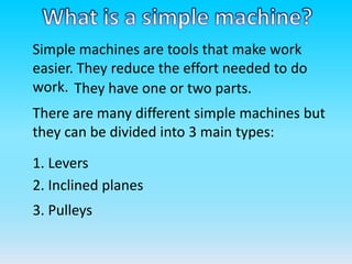Unit 6 - Machines | PPT