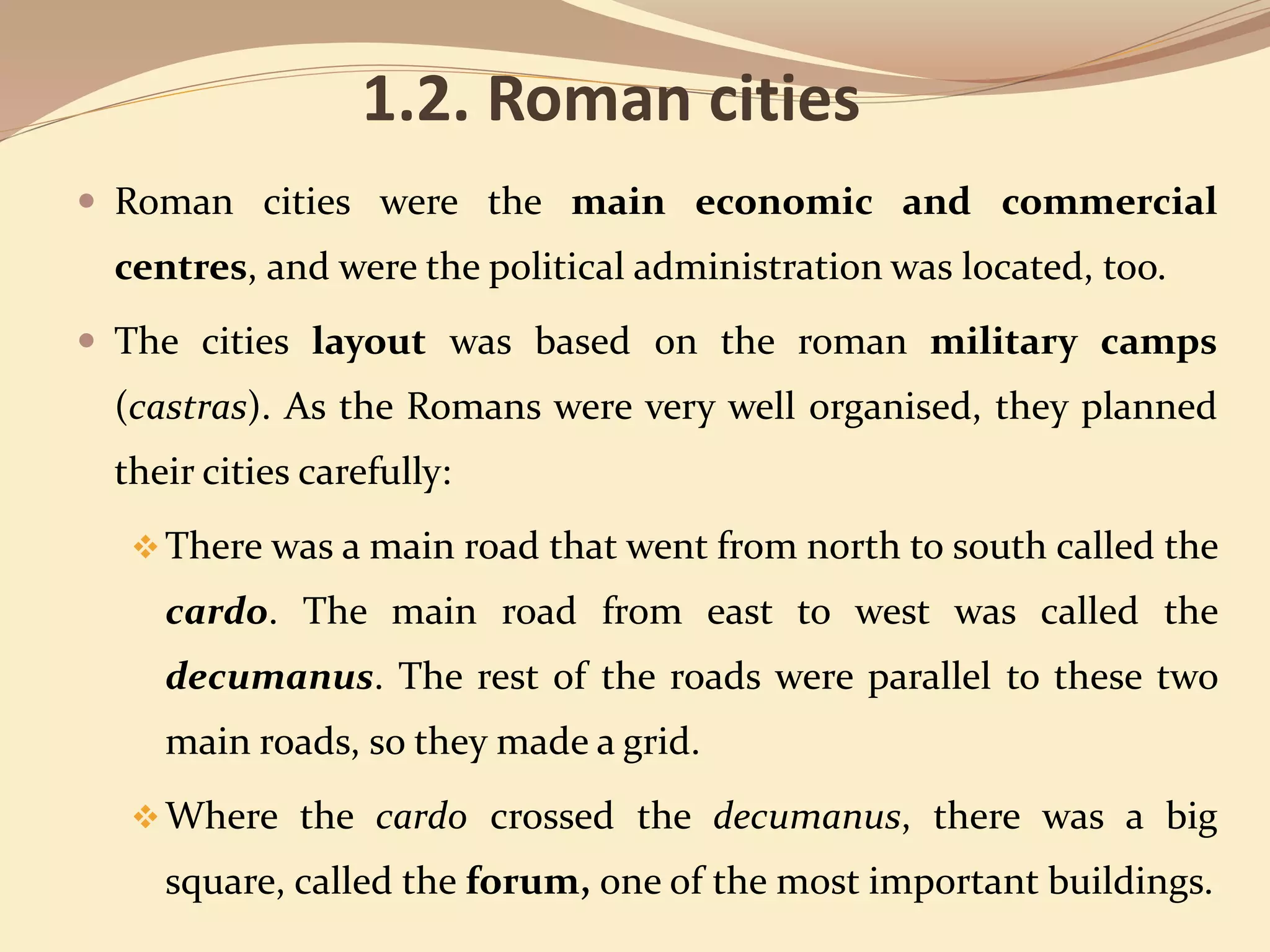Unit 6. Roman Civilisation | PPTX