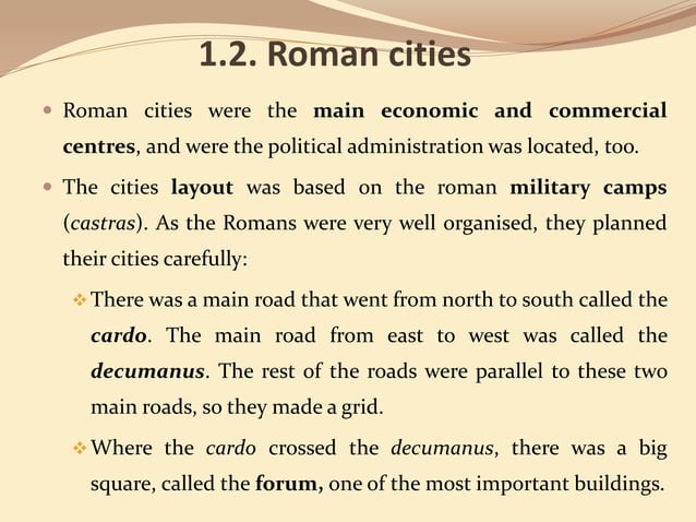 Unit 6. Roman Civilisation | PPT