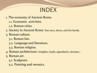 Unit 6. Roman Civilisation | PPTX