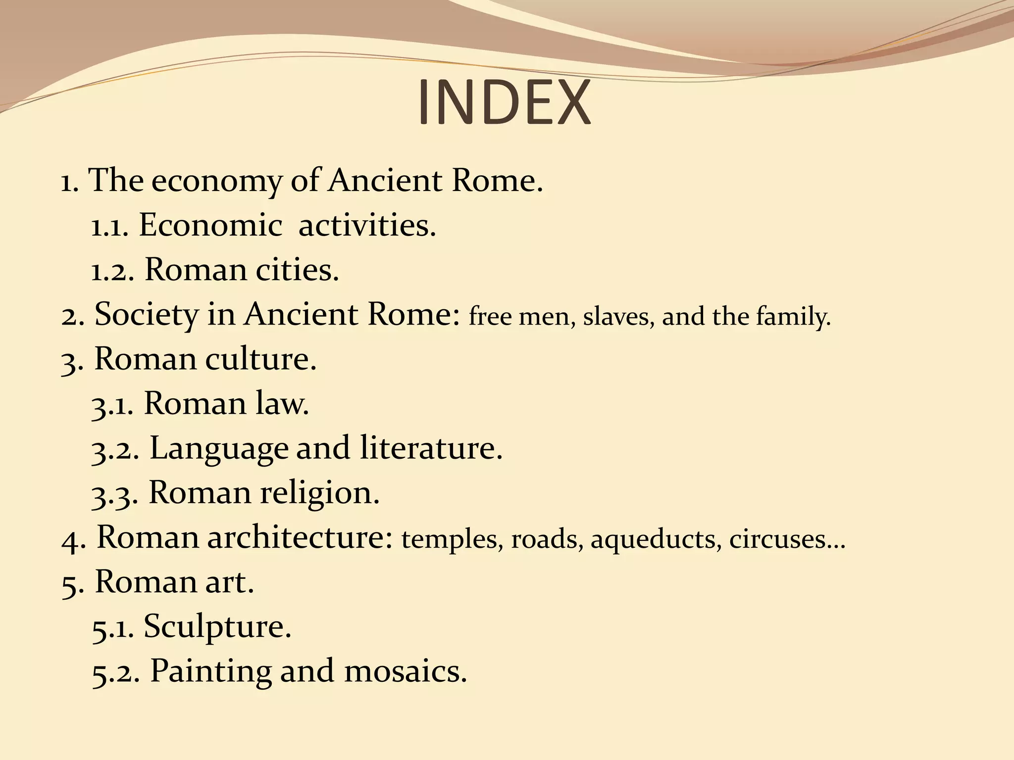 Unit 6. Roman Civilisation | PPT