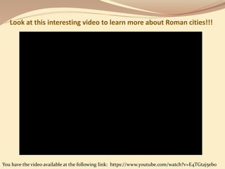 Unit 6. Roman Civilisation | PPTX