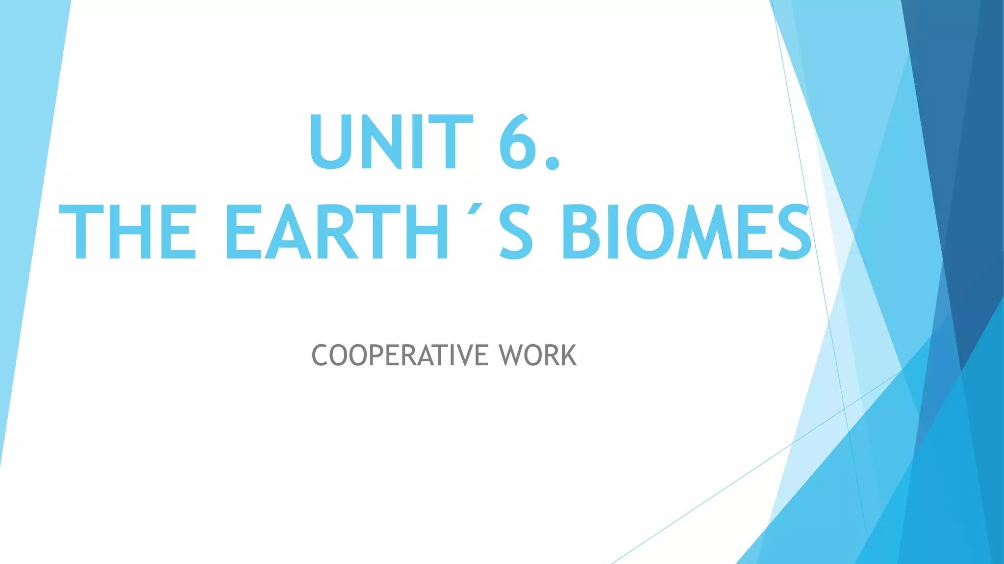 Unit 6. cooperative work | PPTX