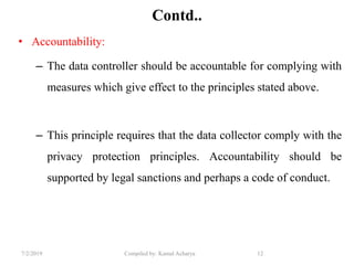 Information Privacy and Data Mining | PPTX | Databases | Computer ...