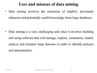 Information Privacy and Data Mining | PPTX | Databases | Computer Software and Applications