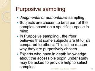 Sampling - everything you need to know in the basics of sampling!!!! | PPT