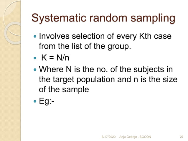 Sampling - everything you need to know in the basics of sampling!!!! | PPT