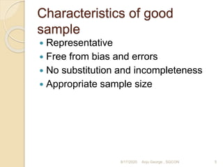 Sampling - everything you need to know in the basics of sampling!!!! | PPT
