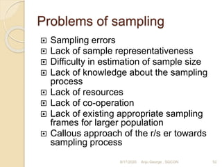 Sampling - everything you need to know in the basics of sampling!!!! | PPT