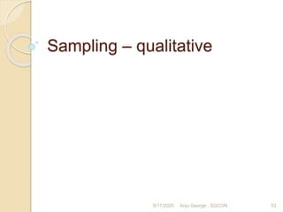 Sampling - everything you need to know in the basics of sampling!!!! | PPT